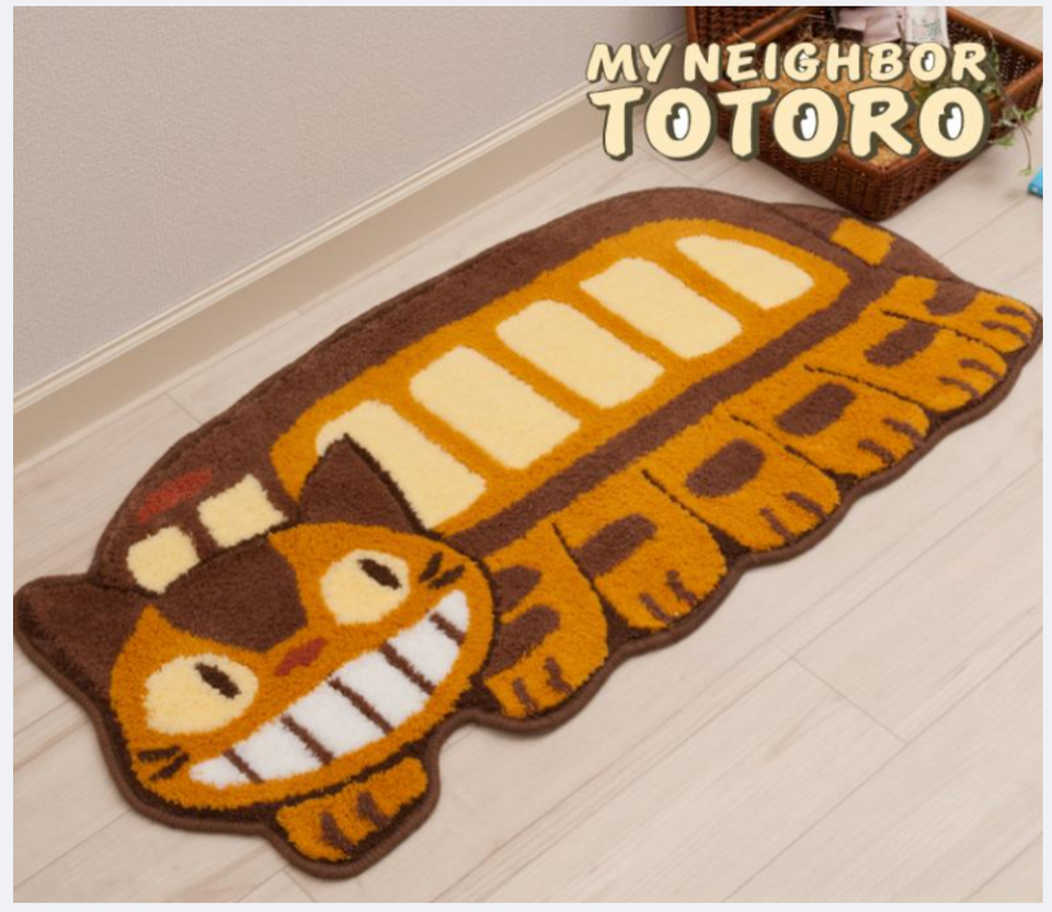 My Neighbor Totoro Neko Bus Accent Mat interior Studio Ghibli Japan ...