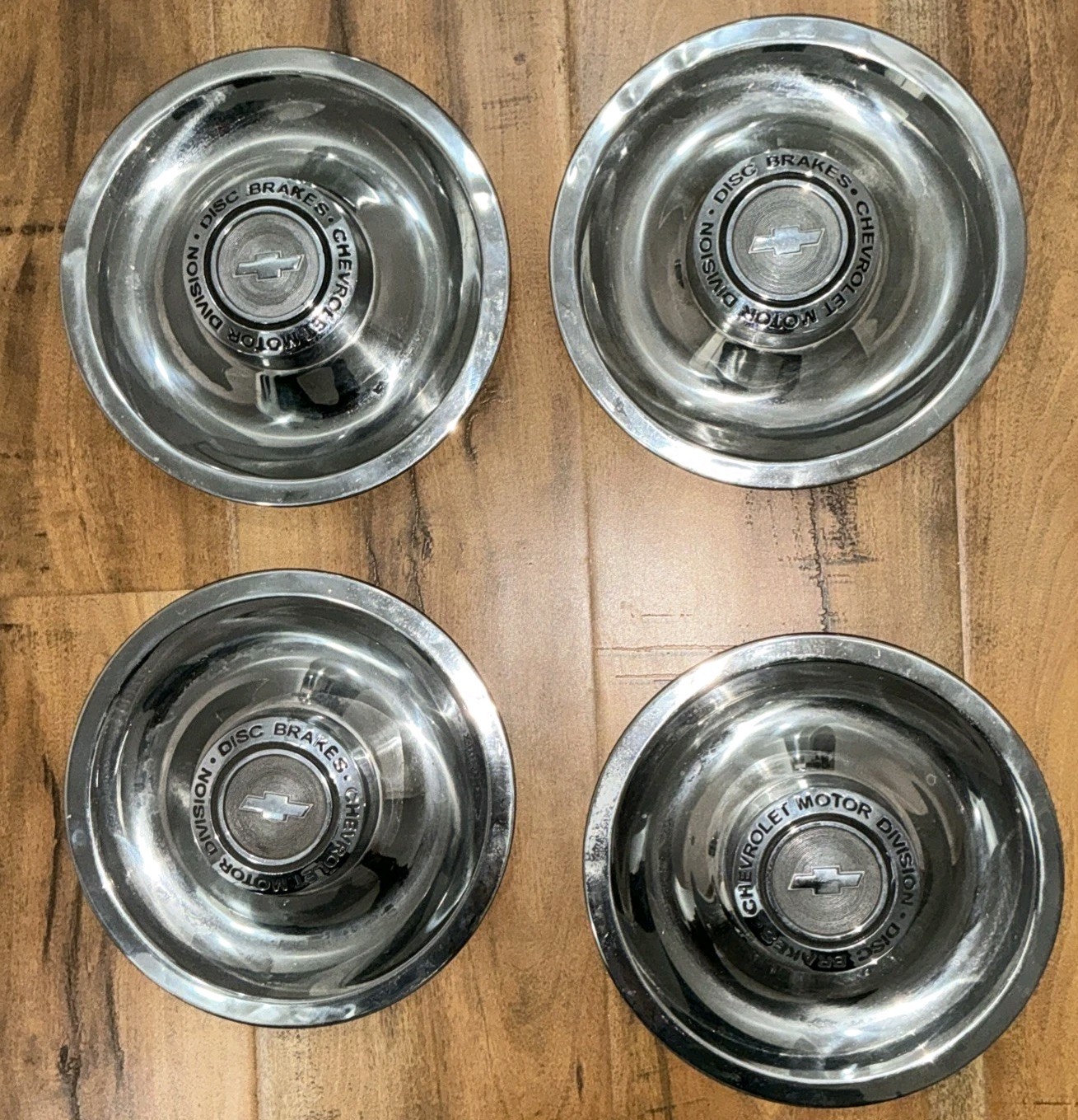 4 GM DISK BRAKES RALLY WHEEL CENTER HUB CAPS W/ BSC DECAL | eBay
