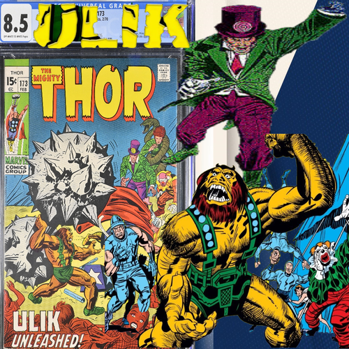 1970 Thor #173 CGC 8.5 -Ulik & Ringmaster and Circus of Crime Appearances | eBay