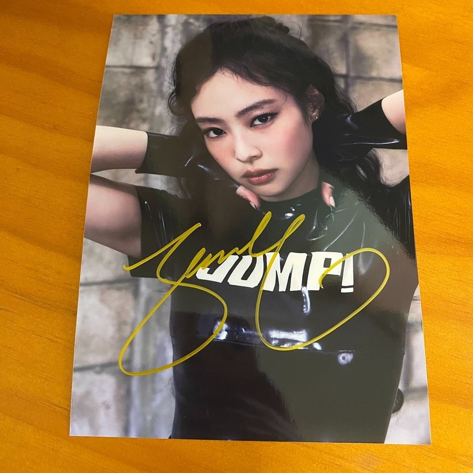 BLACKPINK Jennie Jisoo Lisa Rose Autographed Signed Photo K-POP 5*7 ...
