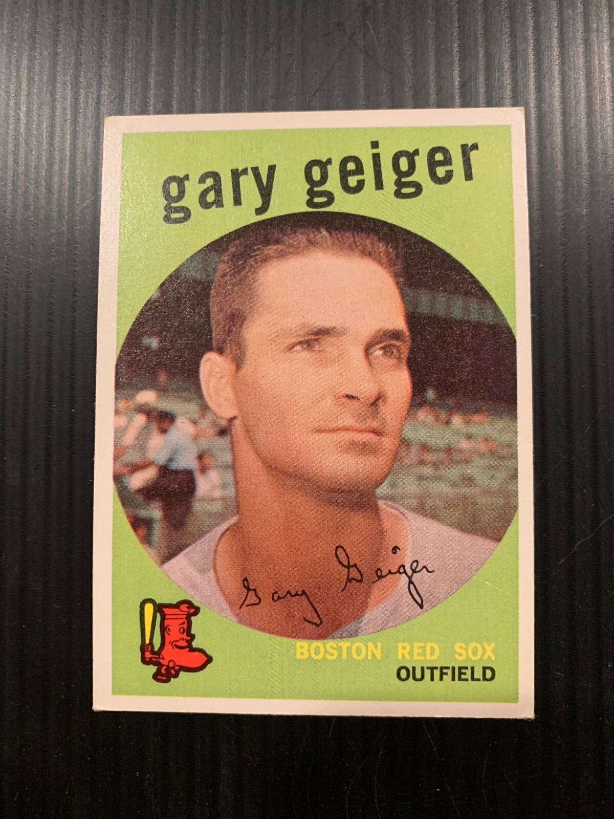 1959 TOPPS #521 GARY GEIGER BOSTON RED SOX HIGH # BASEBALL CARD NM | eBay