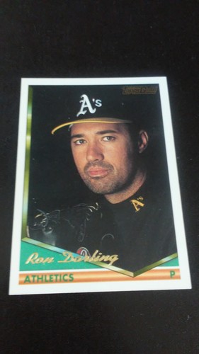 FREE SHIPPING-Ron Darling-1994 Topps Baseball-GOLD SIGNATURE-no.549 | eBay