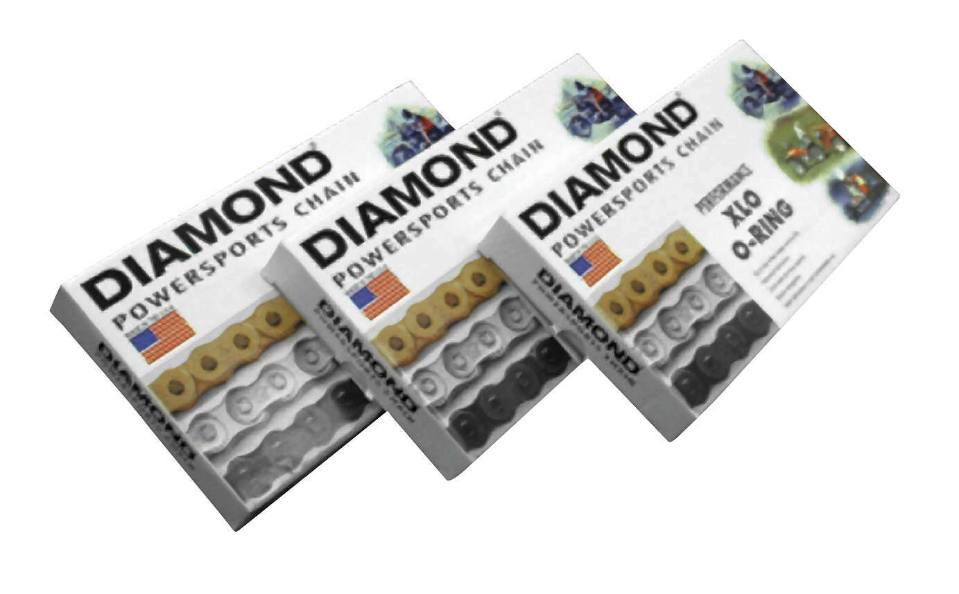 Diamond Chain - XMC-1548-M-530-106 - 530STD Standard Rear Chain, 106 ...