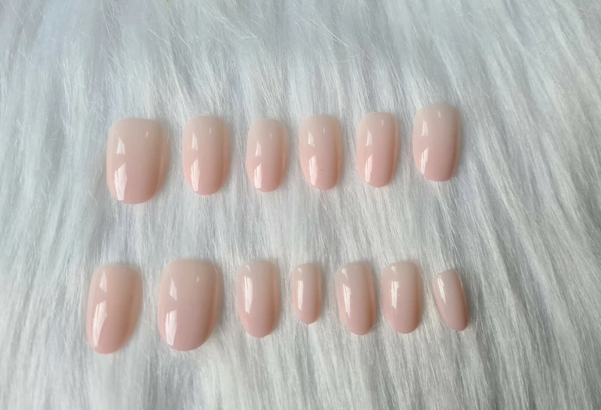 Natural Light Pink Nails
