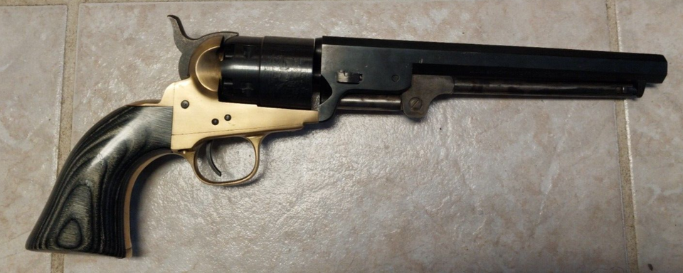 CVA A.S.M. ASM .44 Caliber Black Powder Muzzleloader Revolver Pistol ...