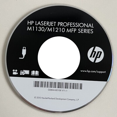 HP LaserJet Professional M1130 / M1210 MFP SERIES CD-ROM HP Smart ...