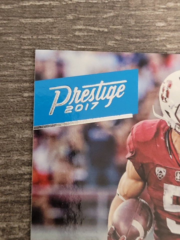 2017 Panini Prestige Christian McCaffrey #215 Rookie Panthers 49ers RC ...