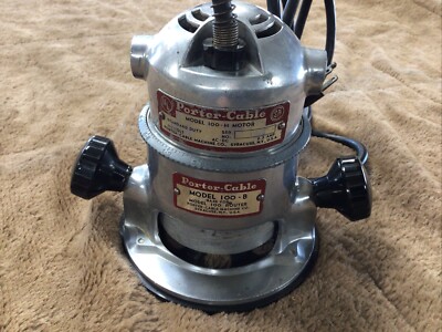 Vintage Porter – Cable 100-M Router w/ 100-B Base Tested Working | eBay