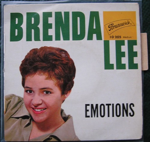 Brenda LEE " émotions+3 " EP avec languette - Brunswick 10 205 | eBay