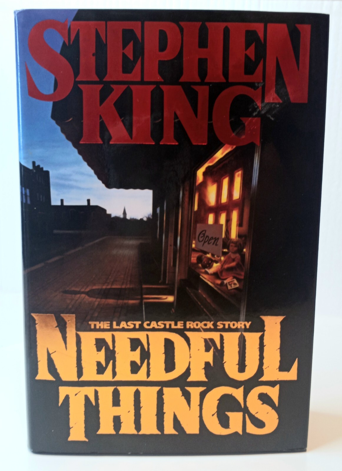 Needful Things Stephen King HC DJ 1991 First Edition 1st Print VIKING ...