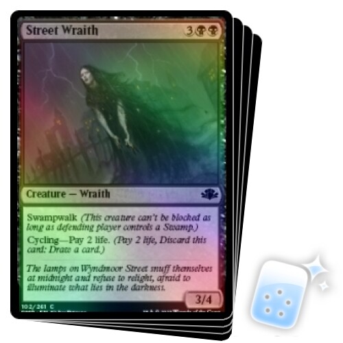 FOIL STREET WRAITH X4 Dominaria Remastered Magic MTG MINT CARD | eBay