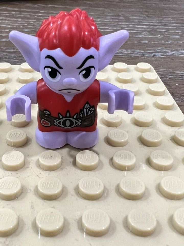 LEGO Elves Frown the Goblin Minifigure From Set Purple Troll Fuchsia ...