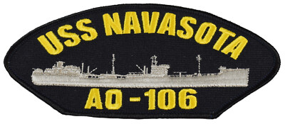 USS Navasota AO-106 Ship Patch - Great Color - Veteran Owned Business ...