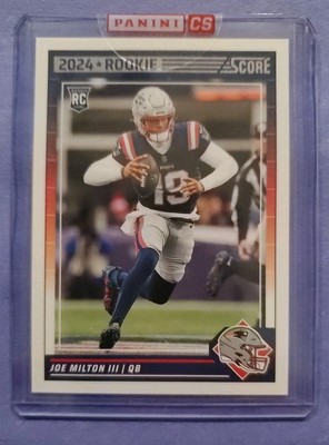 MYSTERY ROOKIE 6 2024 Score Football Redemption #406 Joe Milton III (RC ...