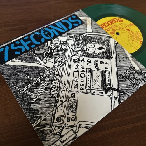 7 Seconds Blasts From The Past EP Positive Force Original 7" Punk Vinyl ...