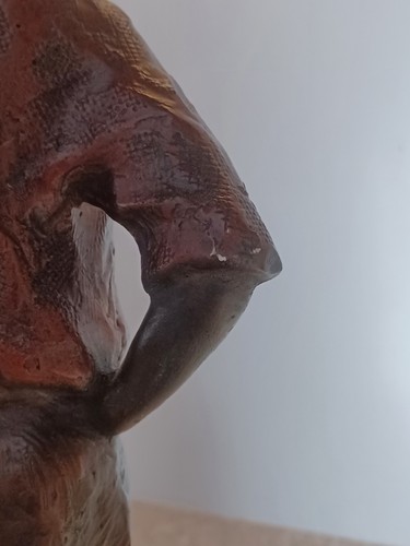 Vtg Tiger Woods On The Green Austin Sculpture by Ecila Alice Heath ...