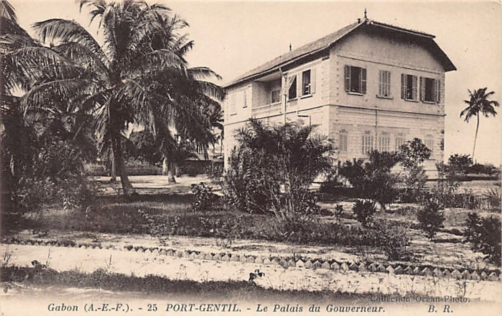 Gabon - PORT-GENTIL - The Governor's Palace - Publ. Block 25 | eBay