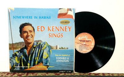 Ed Kenney ‎– Somewhere In Hawaii - Ed Kenney Sings, Waikiki Records, NM ...