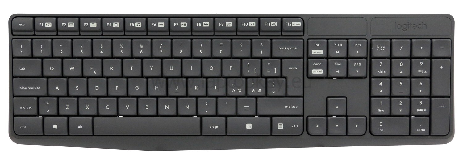 Logitech K235 Wireless Keyboard Only - Gray (NO RECEIVER) (/RT6-14496-Y ...
