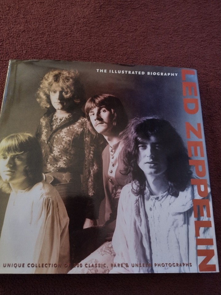 Led Zeppelin The Illustrated Biography Hardback Book | eBay
