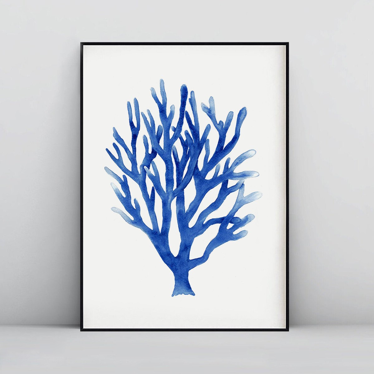 Blue Coral Decorative Art