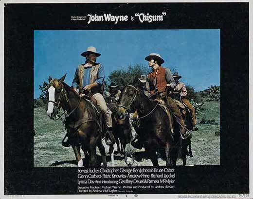 Geoffrey Deuel Chisum Chisum 1970 John Wayne As John Simpson Chisum;