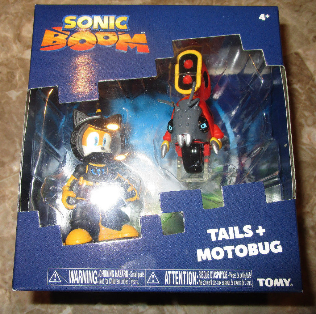 Sonic Boom Black Space Suit Tails Motobug Figure Battle 2 Pack | eBay