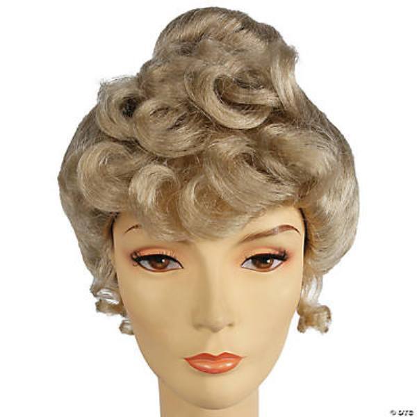 1890S 19TH GIBSON GIRL COSTUME WIG UPSWEEP VICTORIAN CINDERELLA LADY ...