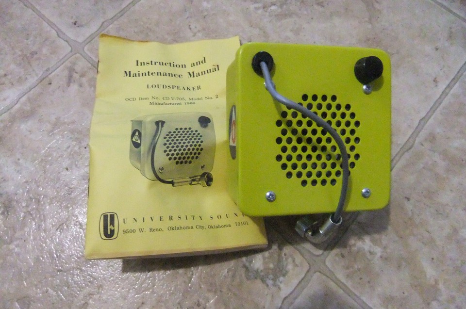 Working!! CDV-705 Loud Speaker and Extras!! Works With CDV-700 Geiger ...