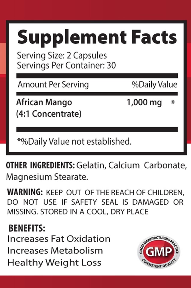 weight loss detox - African Mango Extract 1000mg - fat burner pills 3B ...
