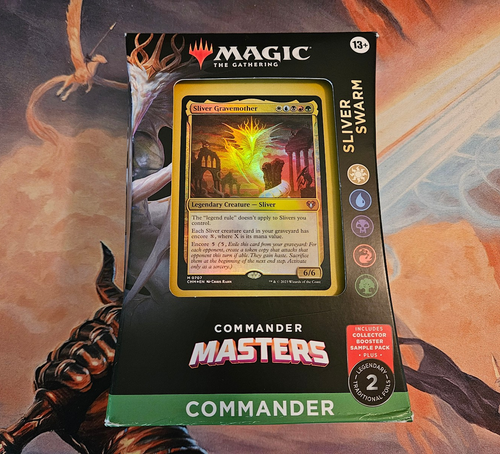MTG - Commander Masters Precon Commander Deck - Sliver Swarm - **SEALED ...
