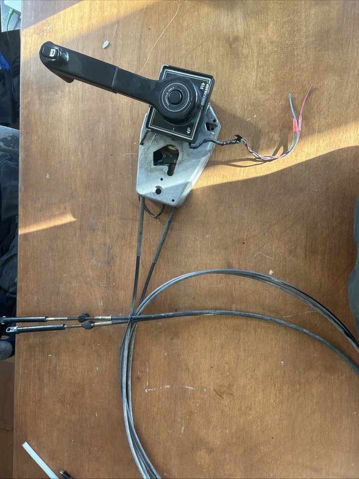 Quicksilver Mercury Boat Concealed mount throttle shifter control ...