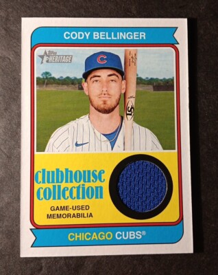 2023 Topps Heritage High Number Cody Bellinger Clubhouse Collection CCR ...