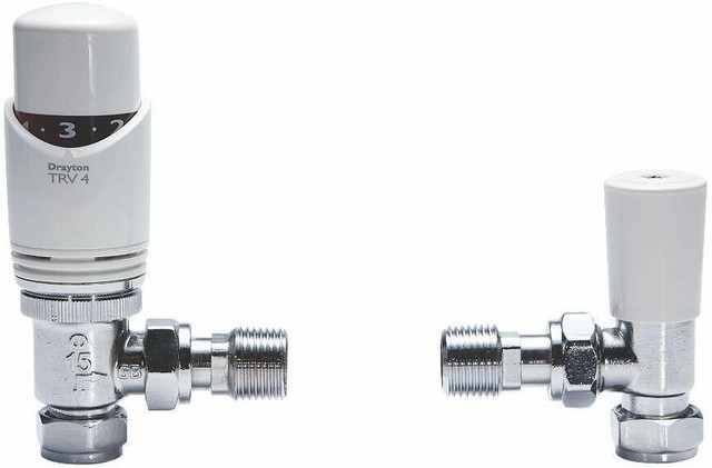 Drayton Trv4 Classic Thermostatic Radiator Valve With Lockshield 15mm ...