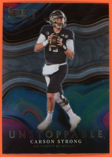 2022 Select Draft Picks Unstoppable Carson Strong Philadelphia Eagles # ...