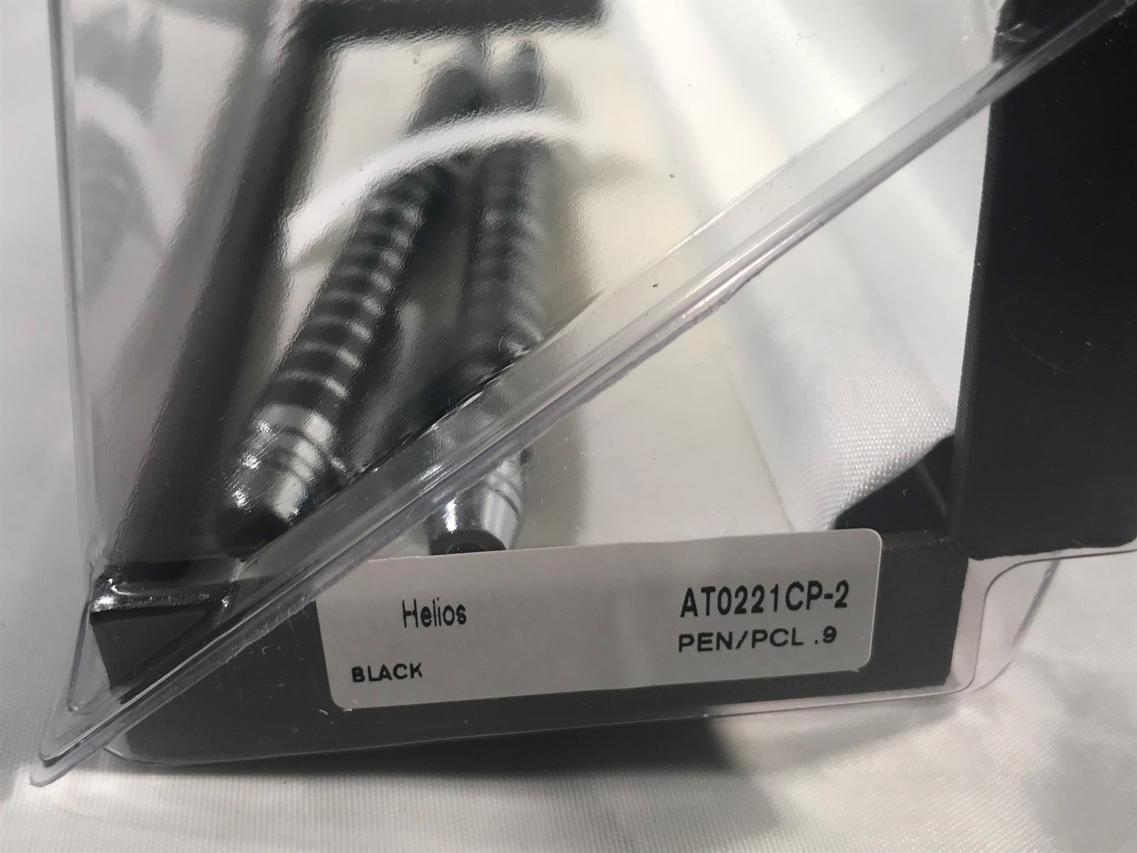 Cross Helios Black & Chrome Striped Ball-Point Pen & 0.9MM Pencil Set ...