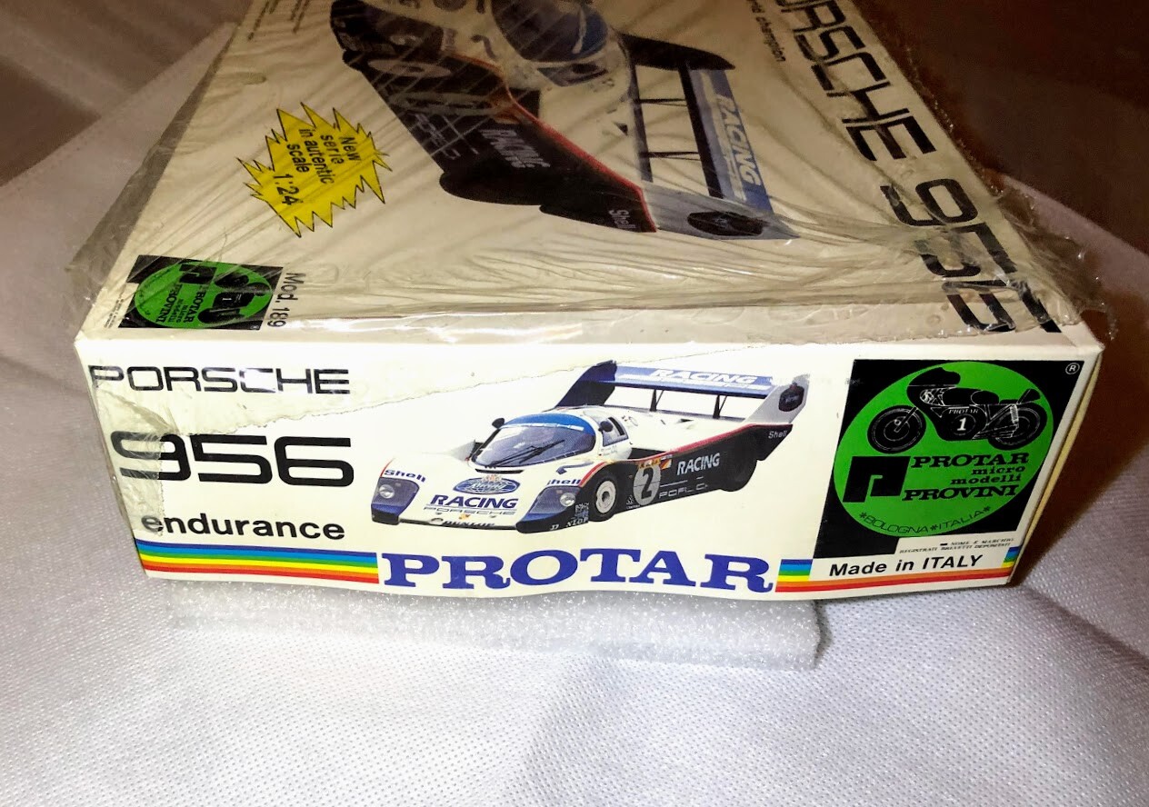 Protar Porsche 956 Rothmans race car model kit 1/24 scale Sealed | eBay