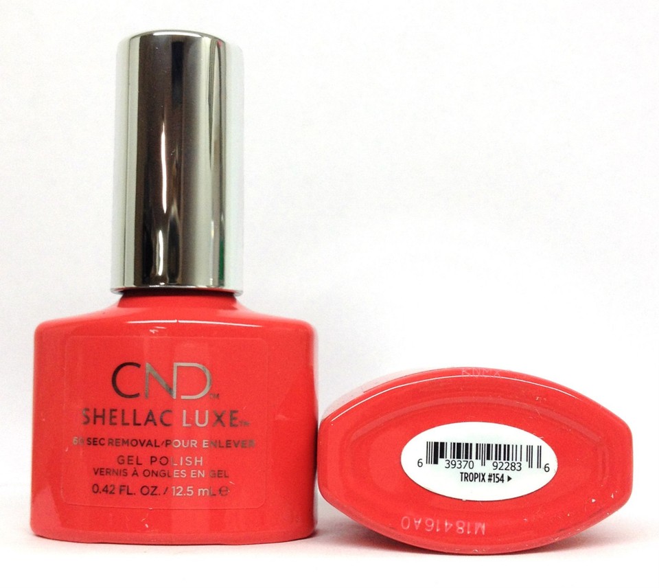 CND SHELLAC LUXE .42oz/12.5ml - 65 Colors, 15 Exclusive, 1 Top - Pick ...