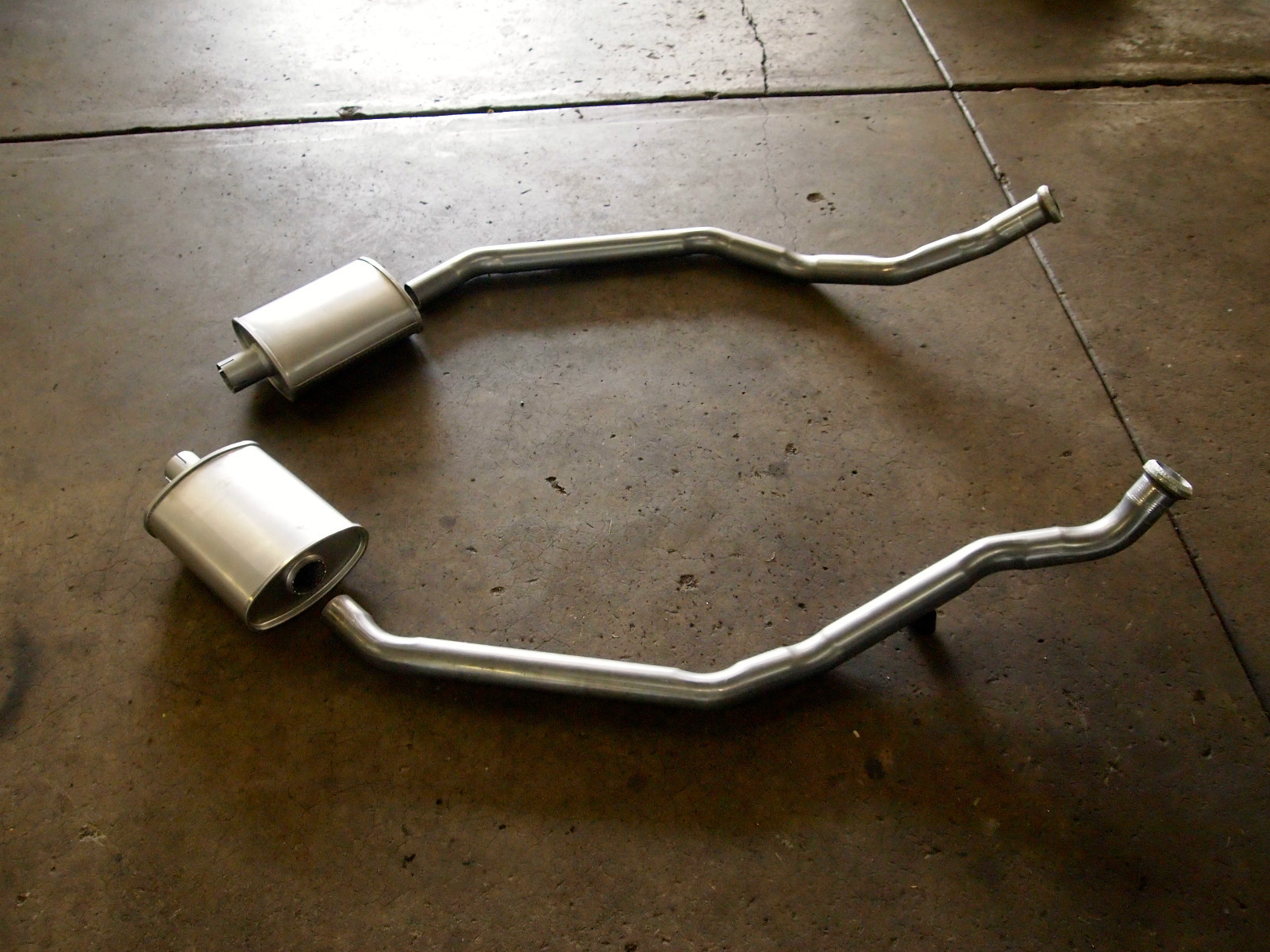 HOLDEN HK GTS MONARO 307 327 350 CHEVROLET DUAL SYSTEM ENGINE PIPES NEW ...