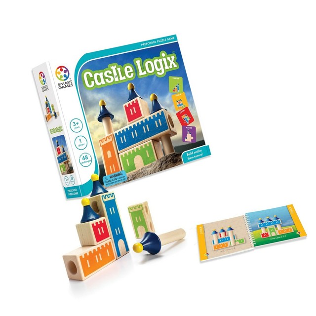 Smart Games Castle Logix Educational Game Preschool Ages 3 for 1 Player ...