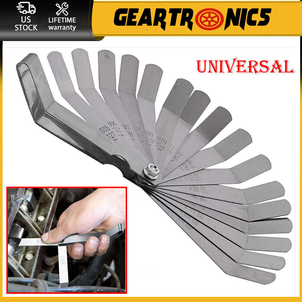 16xTapered Feeler Gauge Set Valve Clearance Checker UTV ATV Motorcycle ...