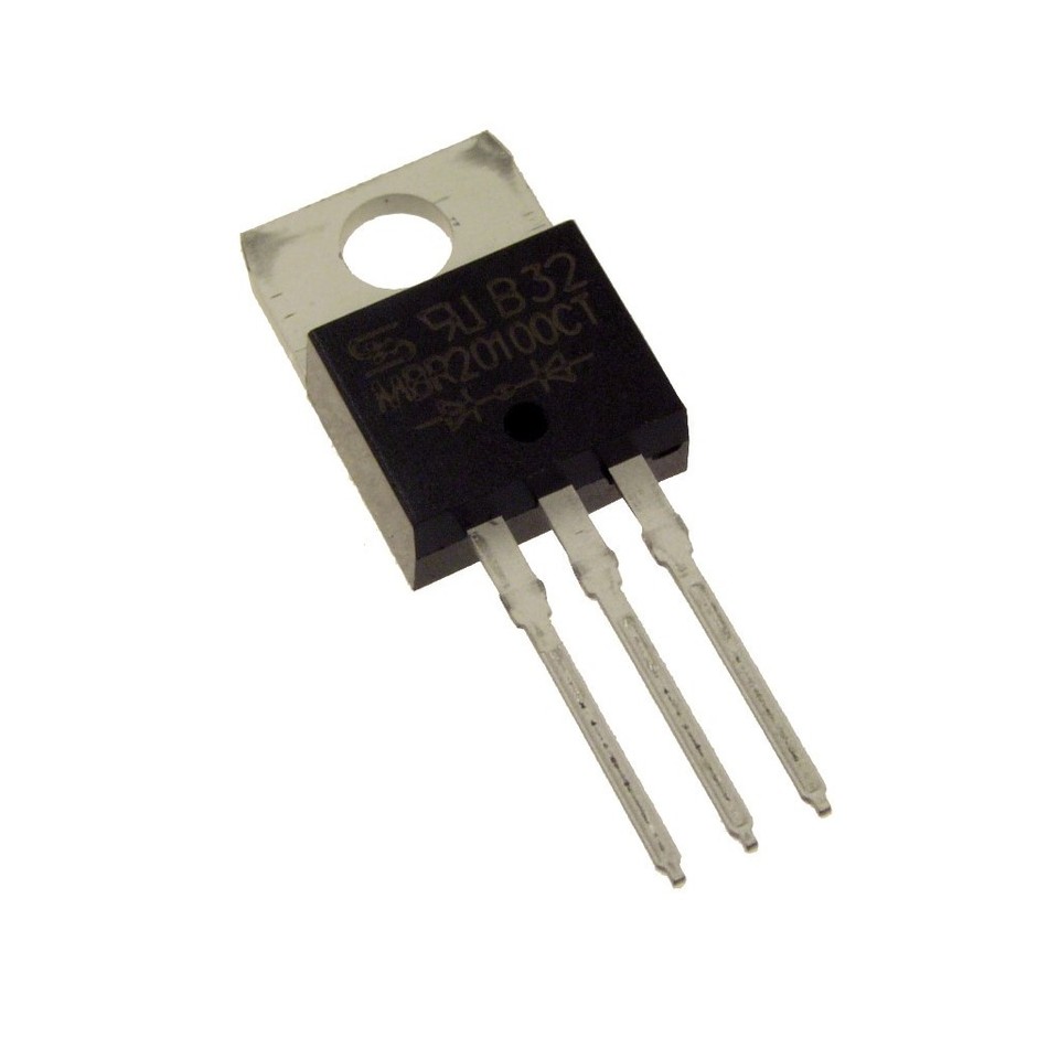 5 Dual Schottky Barrier Rectifiers MBR20100 Rectifier Diode 20A 100V ...