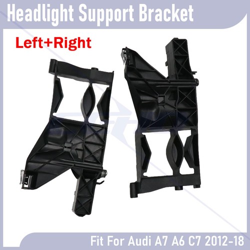 Headlight Support Bracket Pair Fits Audi A7 A6 C7 2012-18 4g0805607 ...
