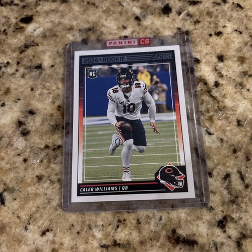 2024 PANINI- SCORE FOOTBALL CALEB WILLIAMS (RC) #401 MYSTERY ROOKIE 1 ...