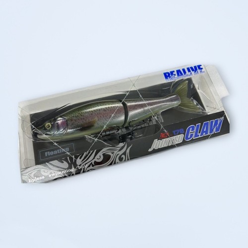 Gan Craft Jointed Claw 178F Belial Rainbow Lure 7" 2oz Lipless Swimbait Used | eBay