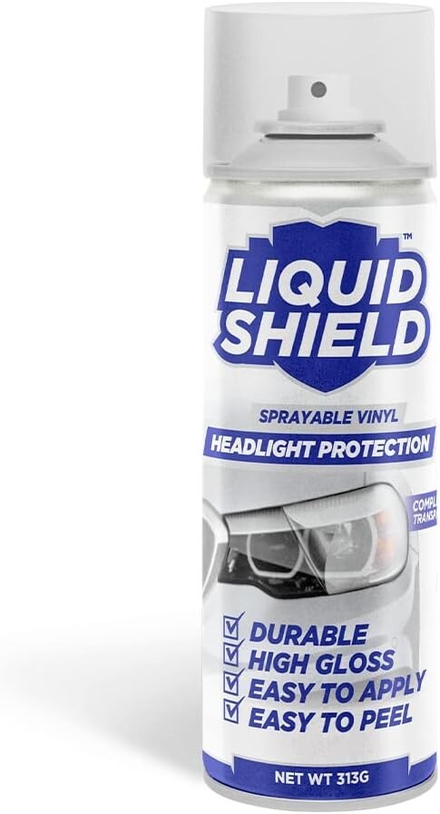 LiquidShield Car Headlight Protection Spray Vinyl Film, Prevents ...