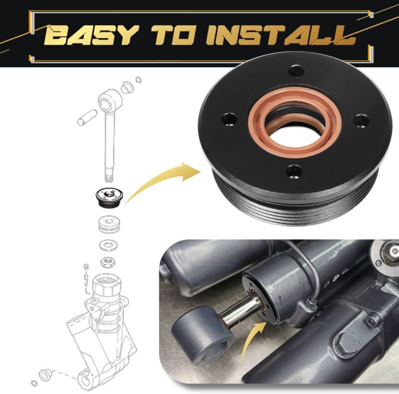 2Pcs Trim Tilt Cap Gland with Seals for Yamaha 200-225-250-300 HP V6 ...