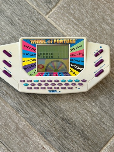 VTG Tiger Electronics 1995 Wheel of Fortune Handheld Electronic Game ...