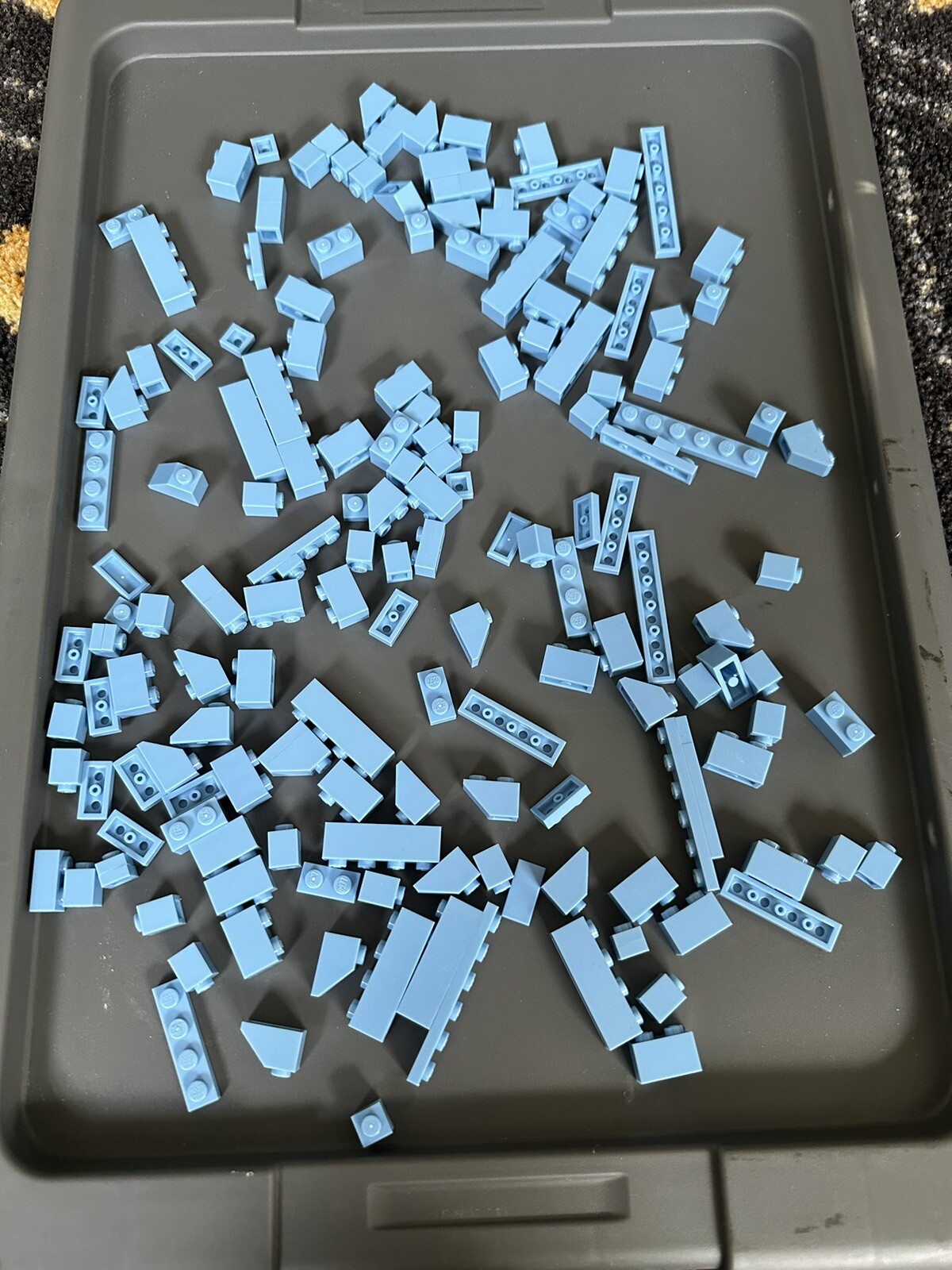 light blue legos. Approximately 164 Pieces Shown. | eBay