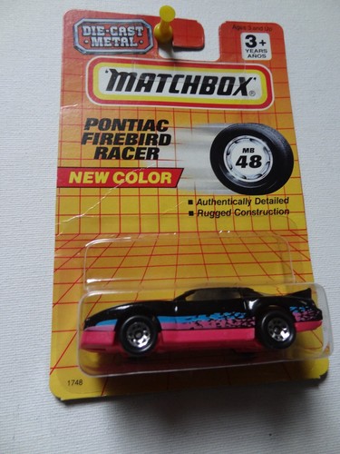 MATCHBOX: #48 1984 PONTIAC FIREBIRD RACER 1:64 New | eBay